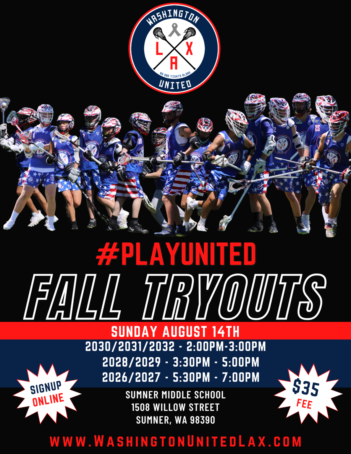 Washington United Lax – Washington's Premier Lacrosse Team